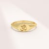 OM Ring ,yoga Symbol Ring, Dainty Ring, Spiritual Ring, Gift for Her ...
