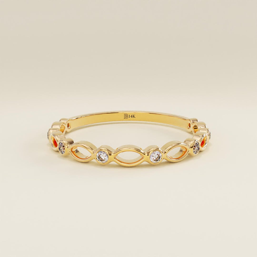 Minimal Pointer Finger Ring, 14k Gold Stacking Rings Women,half ...