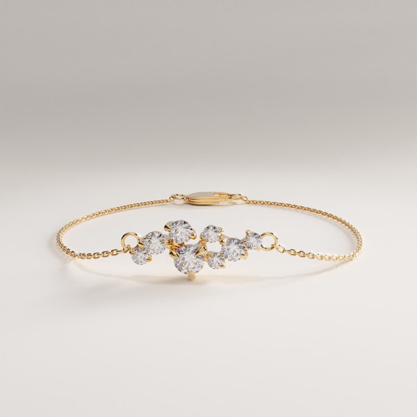 Cluster Bracelet - Etsy