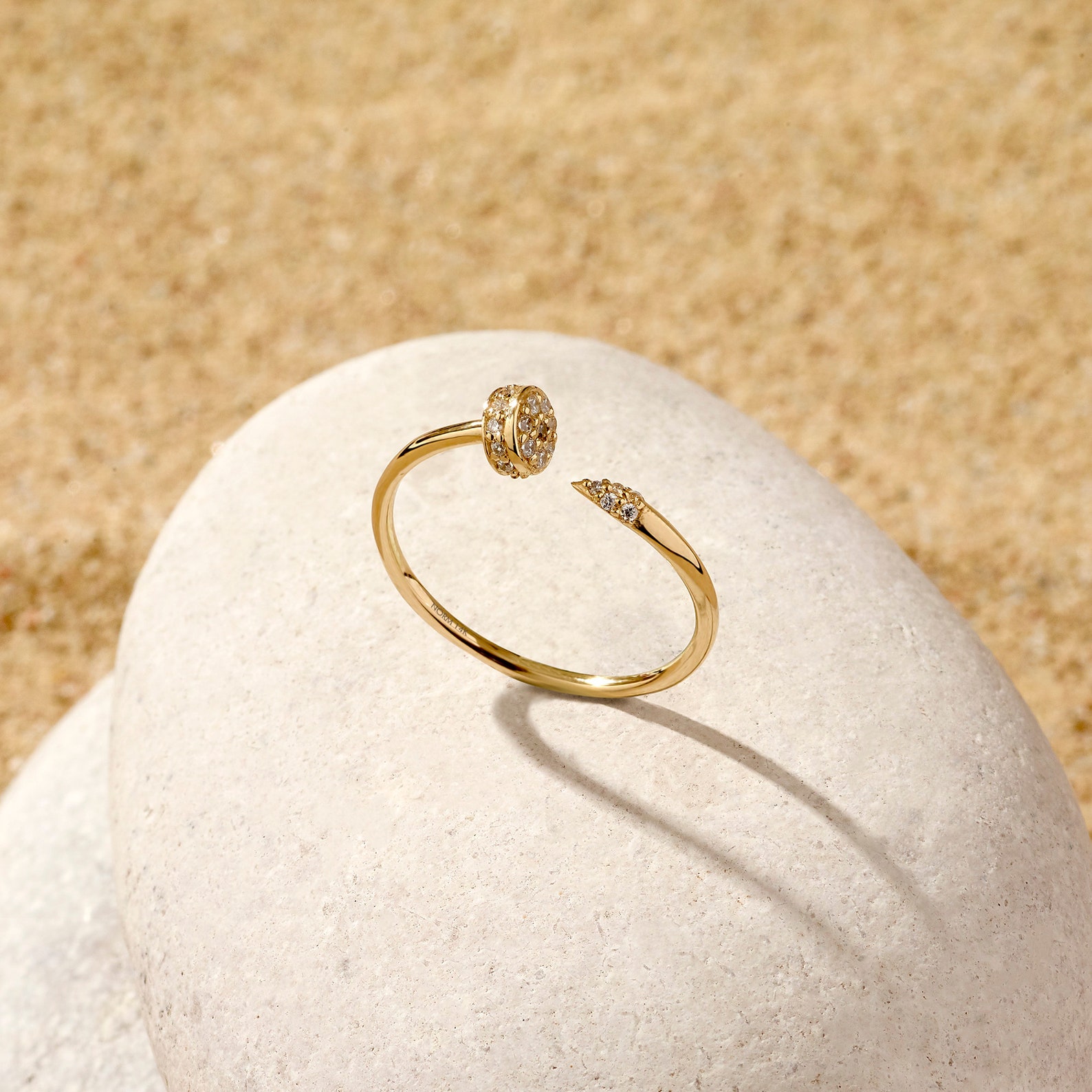 14k Solid Gold Nail Ring Nail Ring in 14k Gold Solid Gold | Etsy 14k Solid Gold Nail Ring Nail Ring in 14k Gold Solid Gold | Etsy