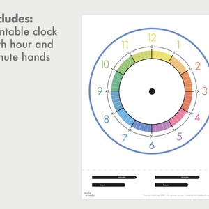 Learn to Tell Time Homeschool Bundle | Analog Telling Time Flashcards ...