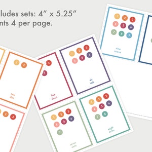 Bilingual English - Spanish Counting Flashcards | Bilingual Number ...