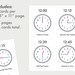 Learn to Tell Time Homeschool Bundle Analog Telling Time - Etsy