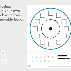 Learn to Tell Time Homeschool Bundle | Analog Telling Time Flashcards ...