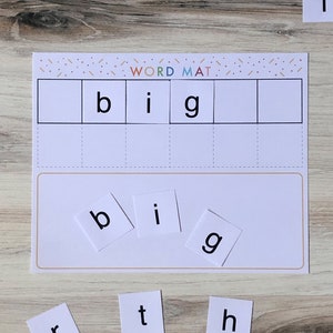 Matching Letter Game | Printable Letter and Spelling Game | Printable ...
