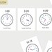 Analog Telling Time Flashcards | Homeschool Resources Learning ...