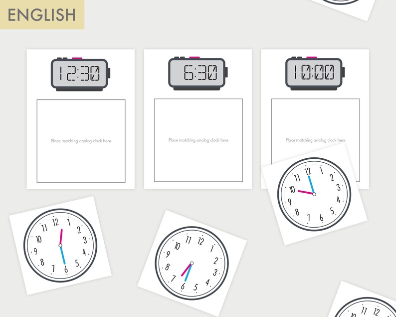 Digital & Analog Flashcard Matching Game | Homeschool Resources ...