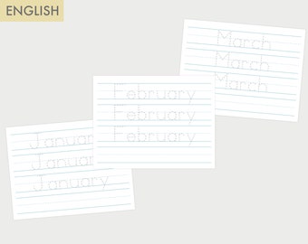Days of the Week Tracing Worksheet | Days of the Week Traceable ...