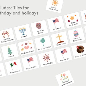 Circle-time Spanish Morning Kids Calendar | Circle Time Printable ...