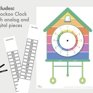 Learn to Tell Time Homeschool Bundle | Analog Telling Time Flashcards ...