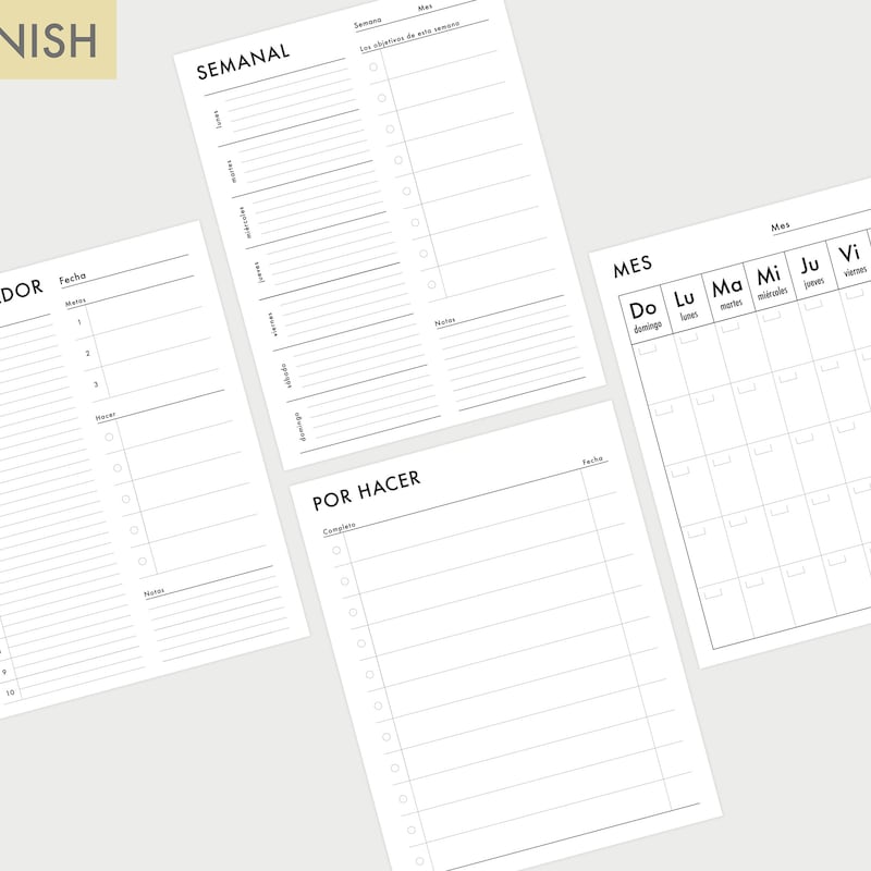 Printable Daily Planner - Etsy