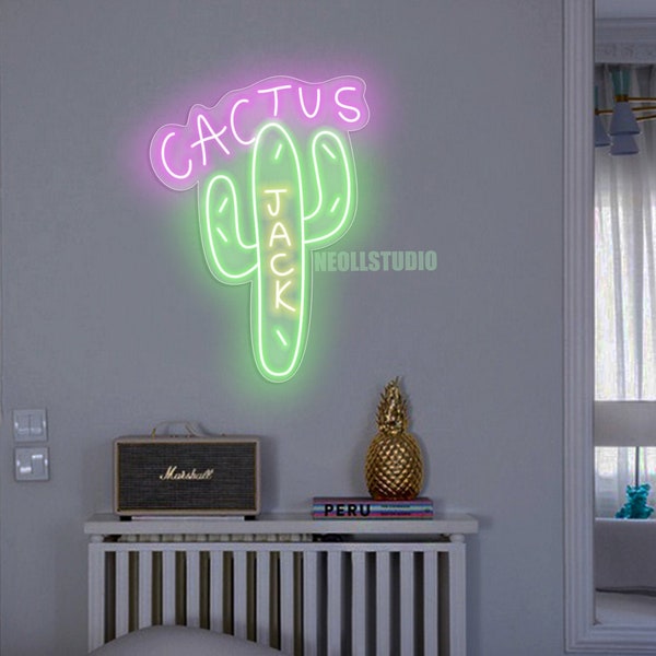 Cactus Jack Neon Sign - Etsy
