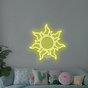 SUN CREST - LED Neon Sign, Custom Neon, Neon Light - Etsy