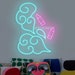 JINX ARCANE Tattoo LED Neon Sign, Custom Neon, Neon Light - Etsy