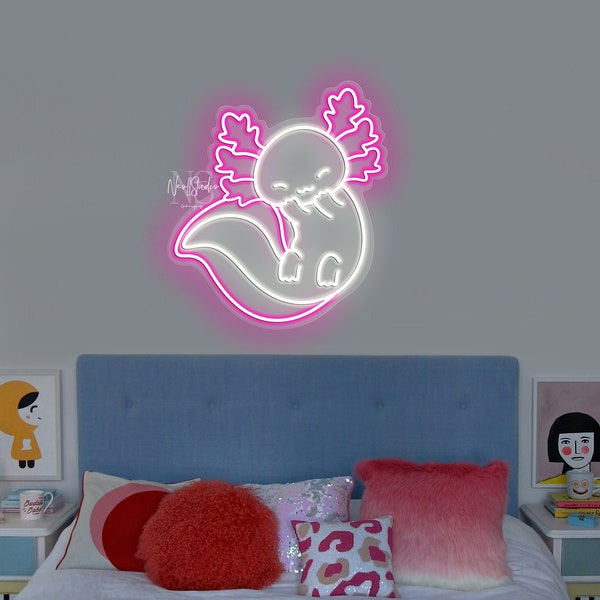 Axolotl Neon Sign - Etsy