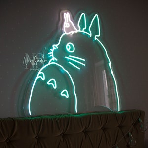 Anime My Neighbor LED Neon Sign, Custom Neon, Neon Light - Etsy