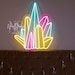 ROCK CRYSTALS Multicolored - LED Neon Sign, Custom Neon, Neon Light - Etsy