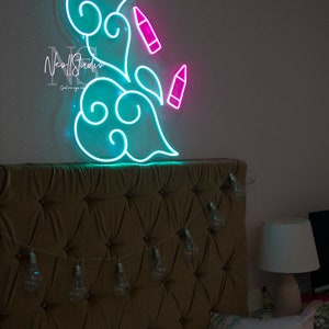 JINX ARCANE Tattoo - LED Neon Sign, Custom Neon, Neon Light - Etsy