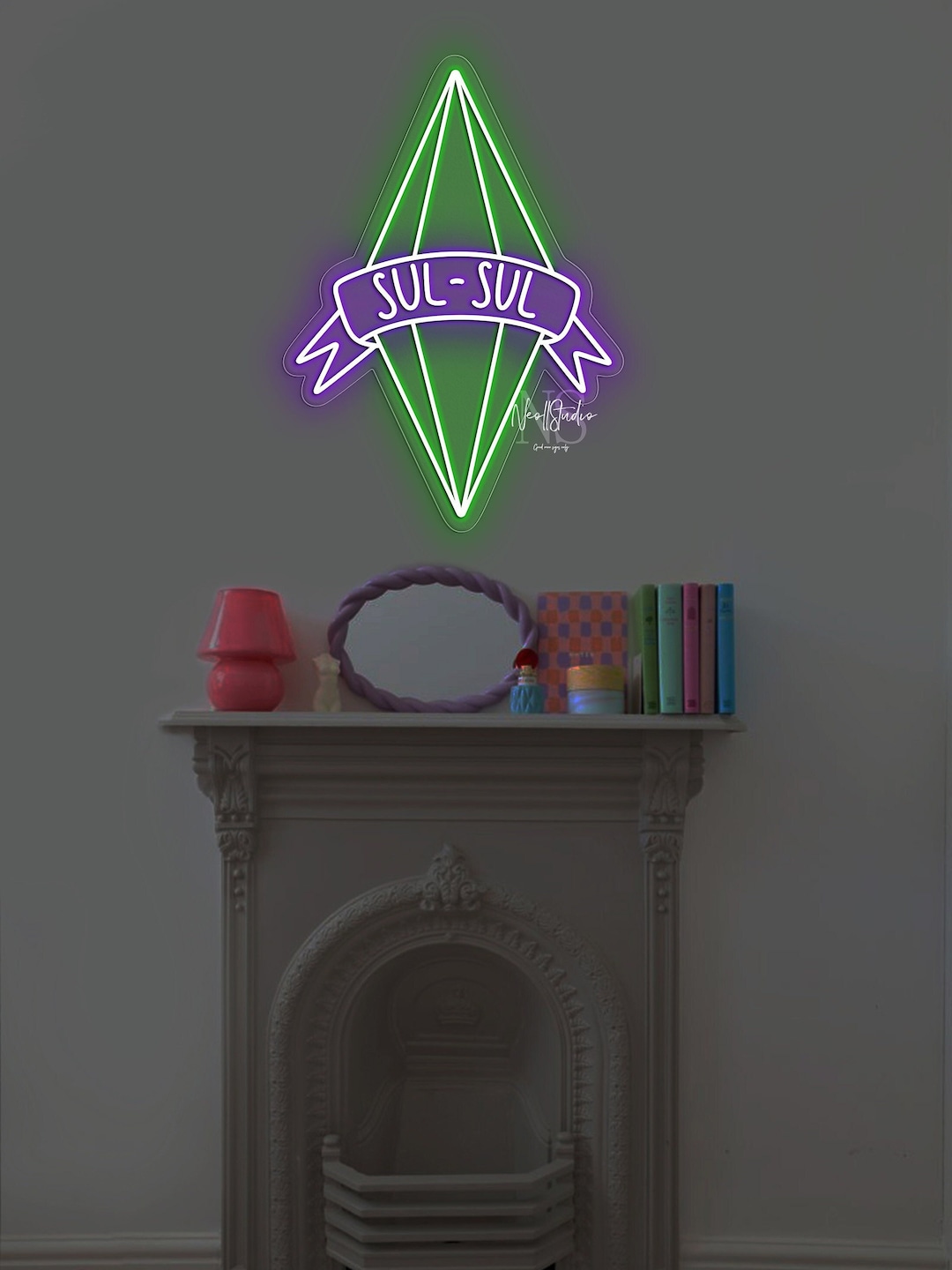 PLUMBOB Sul Sul - LED Neon Sign, Custom Neon, Neon Light - Etsy