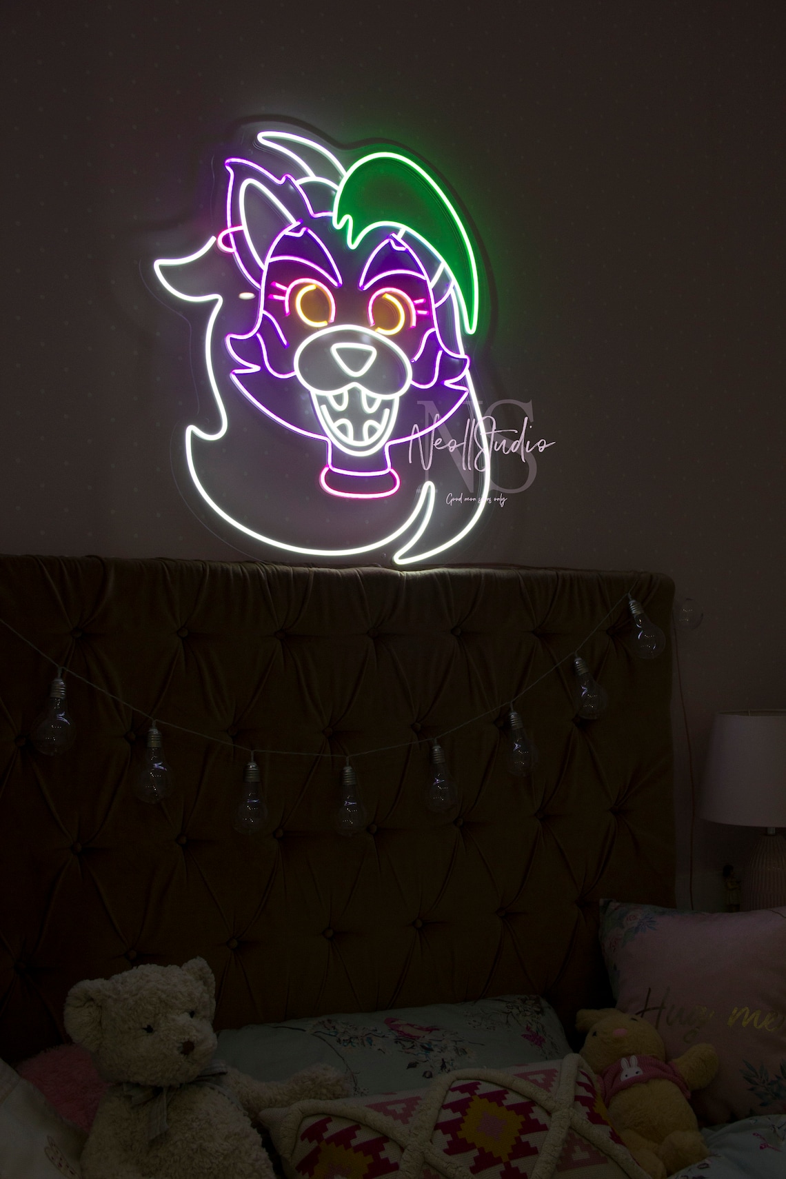 FNAF Roxanne Wolf LED Neon Sign Custom Neon Neon Light - Etsy Canada