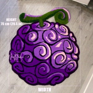 Japanese Anime Symbol Devil Fruit GOMU GOMU No Mi - Tufting RUG, Custom ...