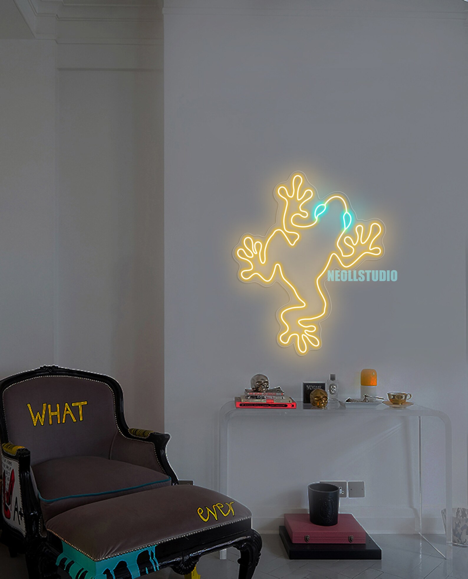 TROPICAL FROG LED Neon Sign Custom Neon Neon Light - Etsy