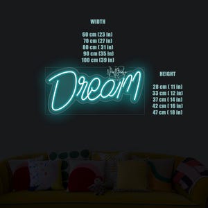 DREAM Japanese Game Symbol - LED Neon Sign, Custom Neon, Neon Light - Etsy