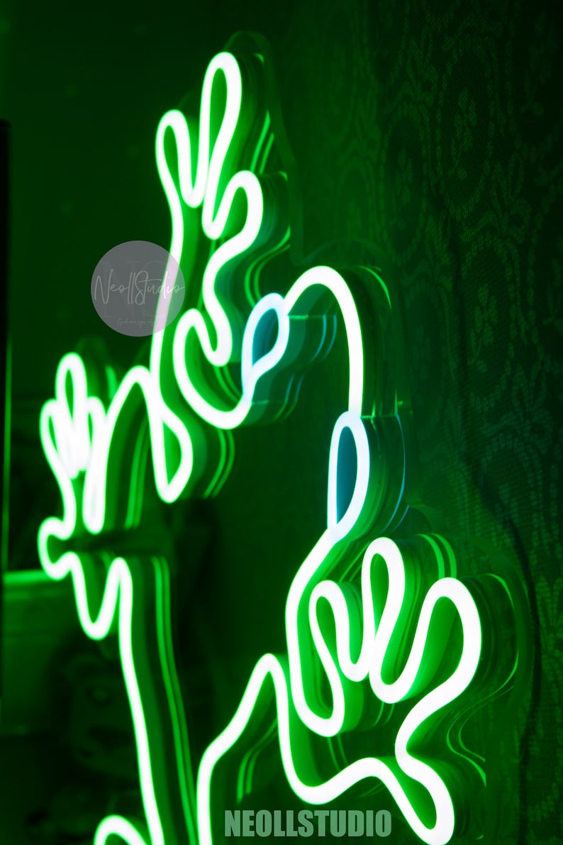 TROPICAL FROG LED Neon Sign Custom Neon Neon Light | Etsy