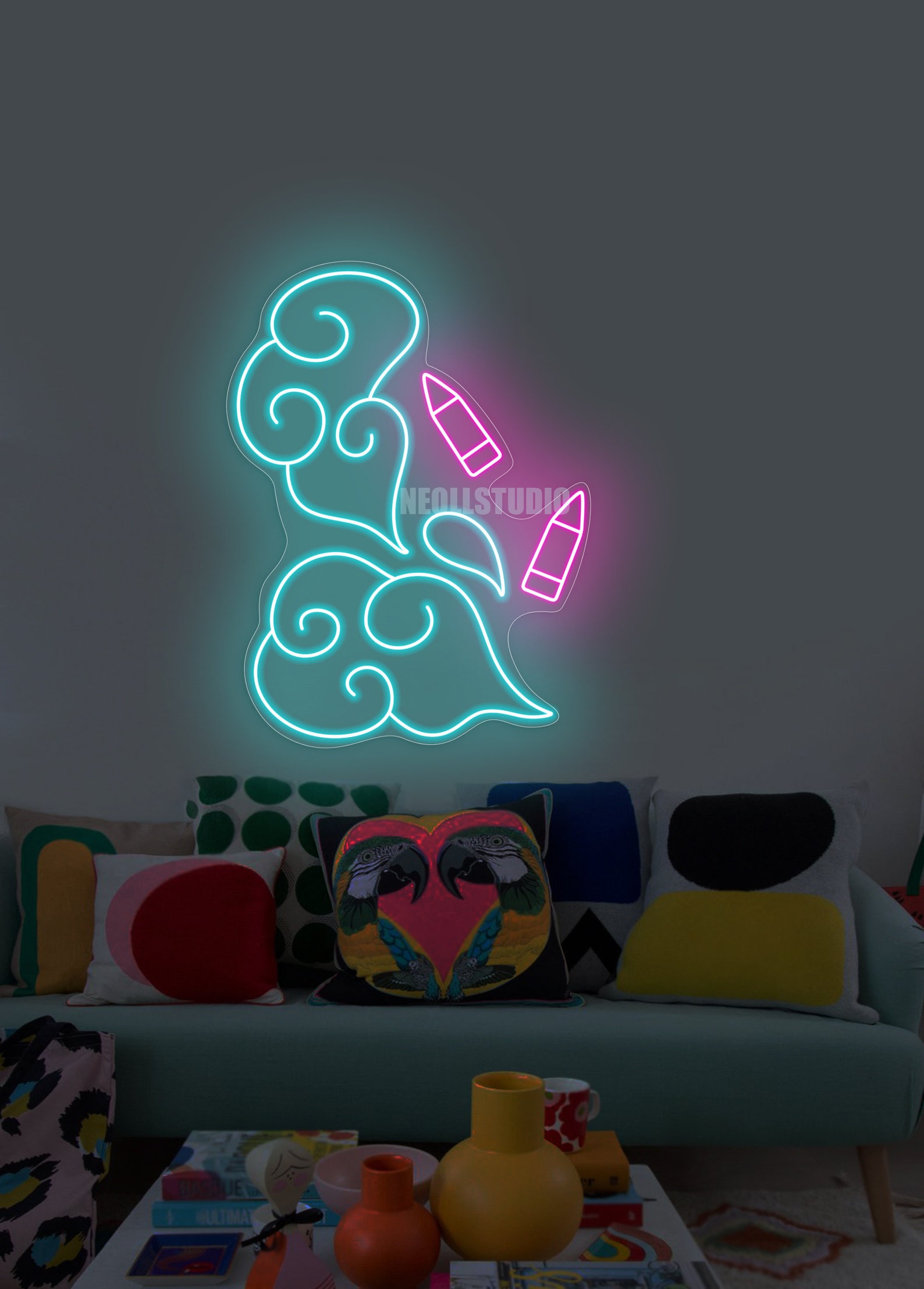 JINX ARCANE Tattoo LED Neon Sign Custom Neon Neon Light | Etsy