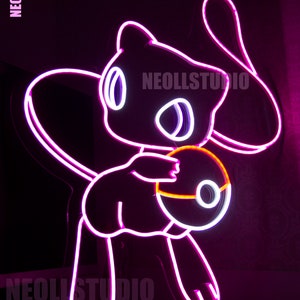 MEW JAPANESE LED Neon Sign Custom Neon Neon Light - Etsy