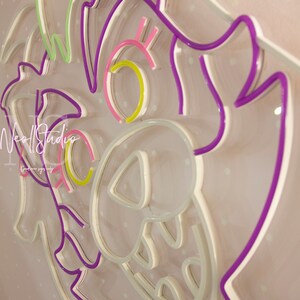 FNAF Roxanne Wolf - LED Neon Sign, Custom Neon, Neon Light - Etsy