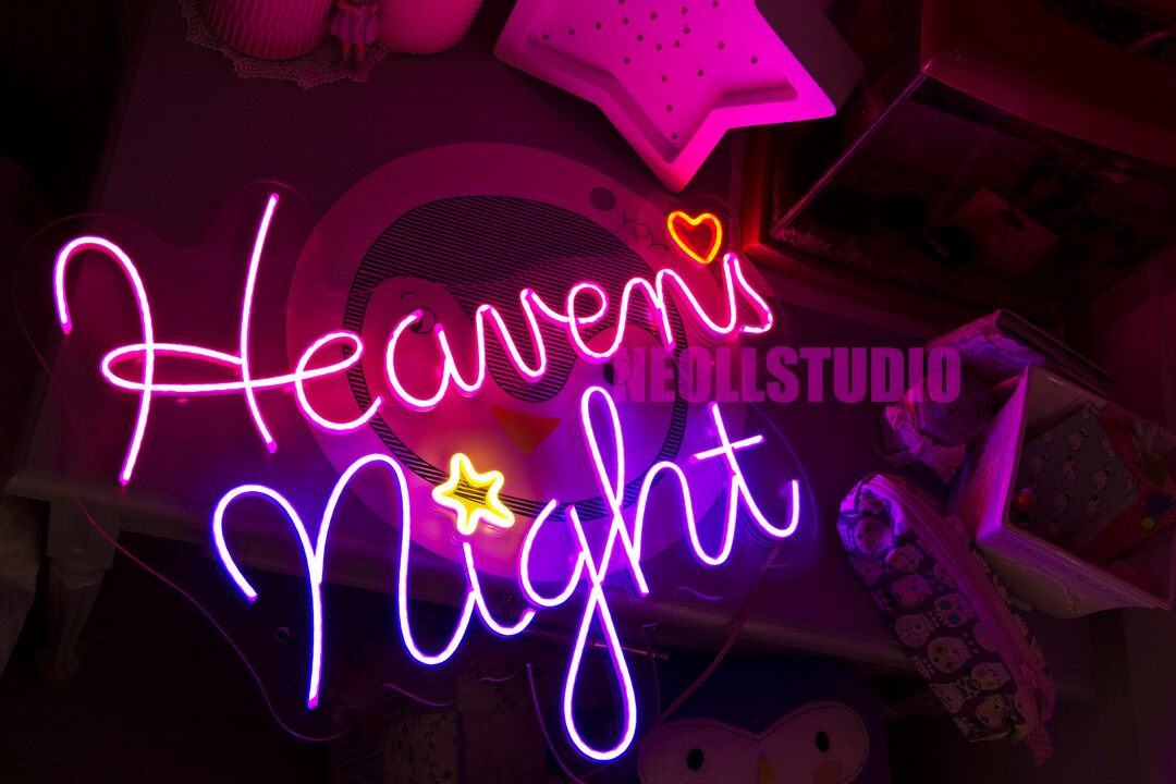Personalized LOGO NAME Neon Sign - LED Neon Sign, Custom Neon, Neon ...
