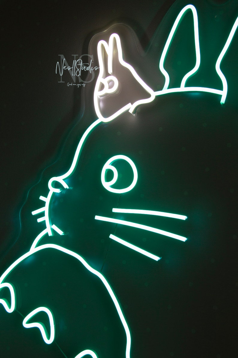 Anime My Neighbor LED Neon Sign Custom Neon Neon Light - Etsy