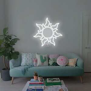 SUN CREST - LED Neon Sign, Custom Neon, Neon Light - Etsy