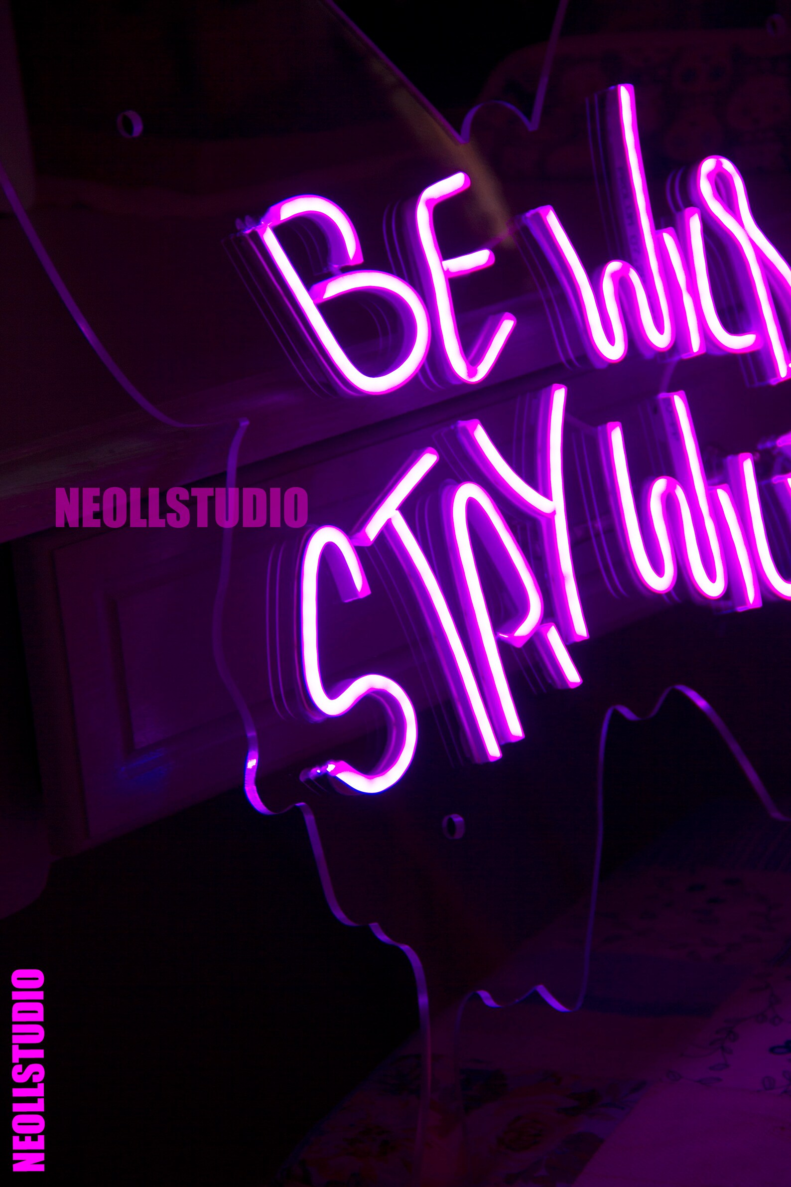 Be Wild Stay Wild Butterfly - LED Neon Sign, Custom Neon, Neon Light - Etsy