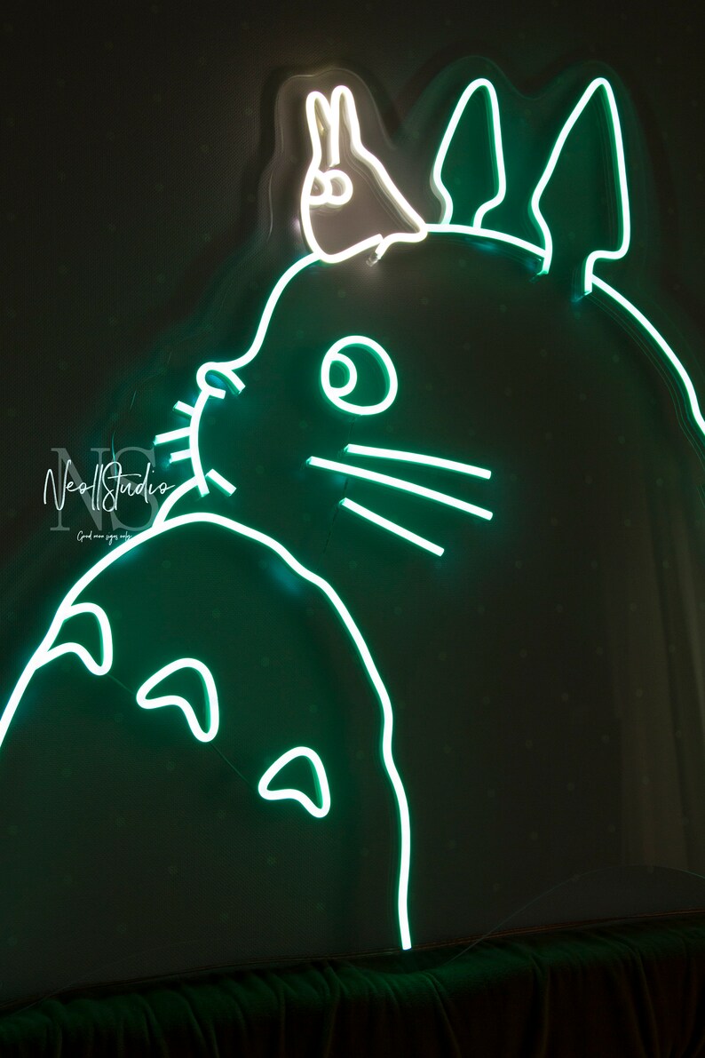 Anime My Neighbor LED Neon Sign Custom Neon Neon Light - Etsy