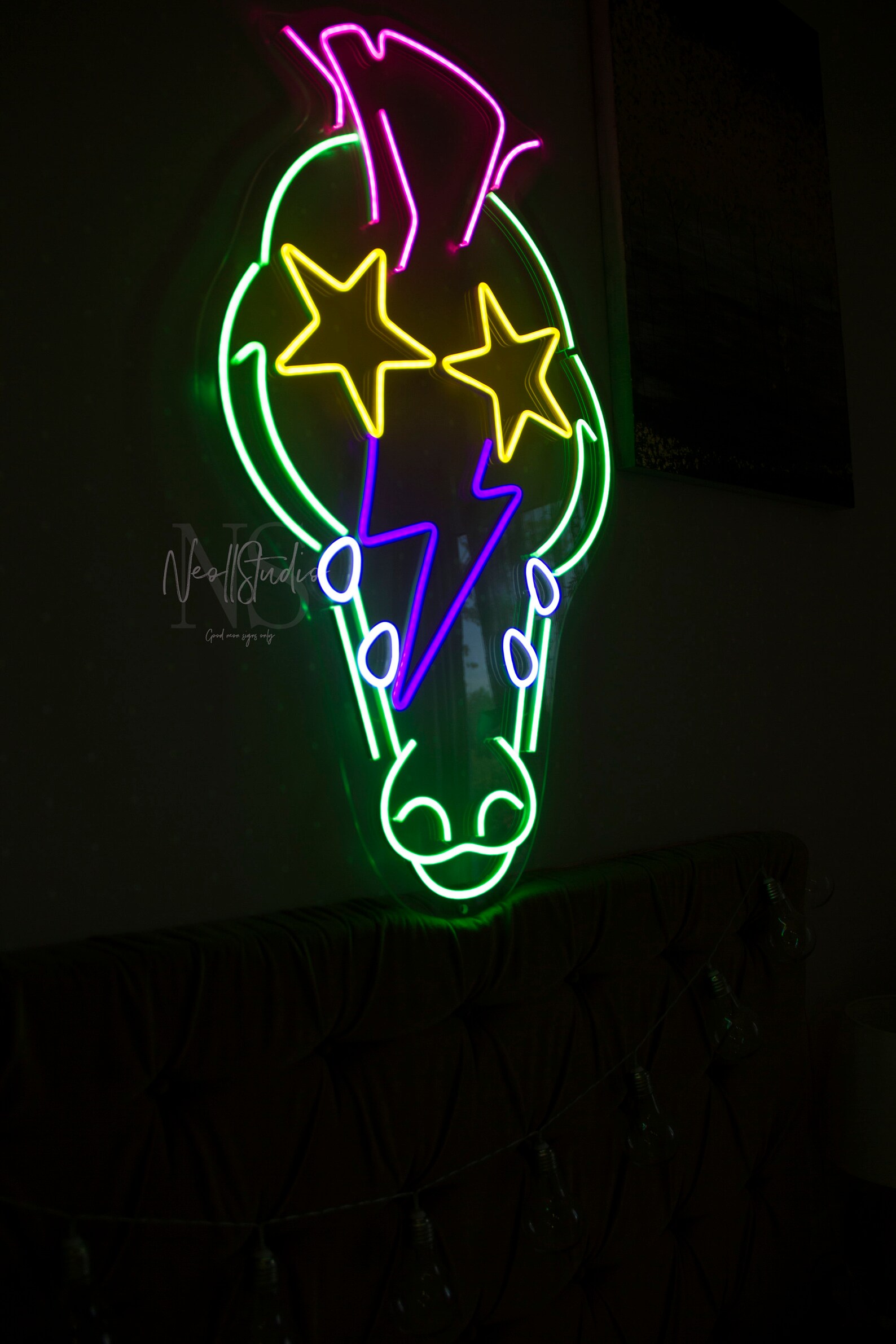FNAF Montgomery Gator LED Neon Sign Custom Neon Neon Light - Etsy