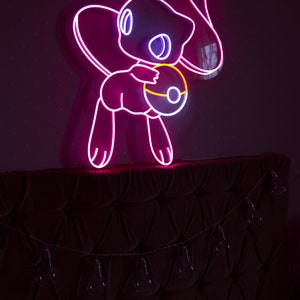 MEW JAPANESE LED Neon Sign, Custom Neon, Neon Light - Etsy