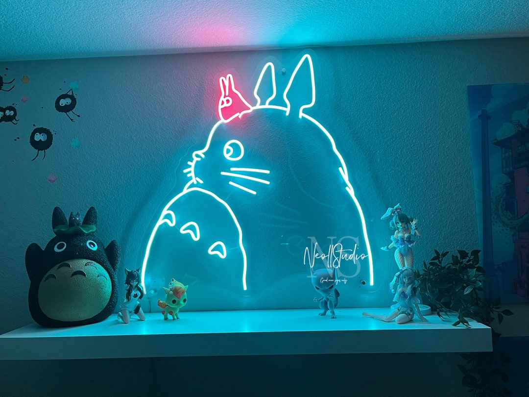Anime My Neighbor LED Neon Sign, Custom Neon, Neon Light - Etsy
