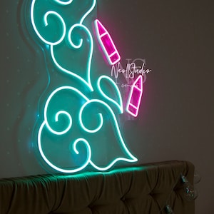 JINX ARCANE Tattoo - LED Neon Sign, Custom Neon, Neon Light - Etsy