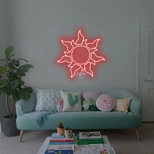 SUN CREST - LED Neon Sign, Custom Neon, Neon Light - Etsy