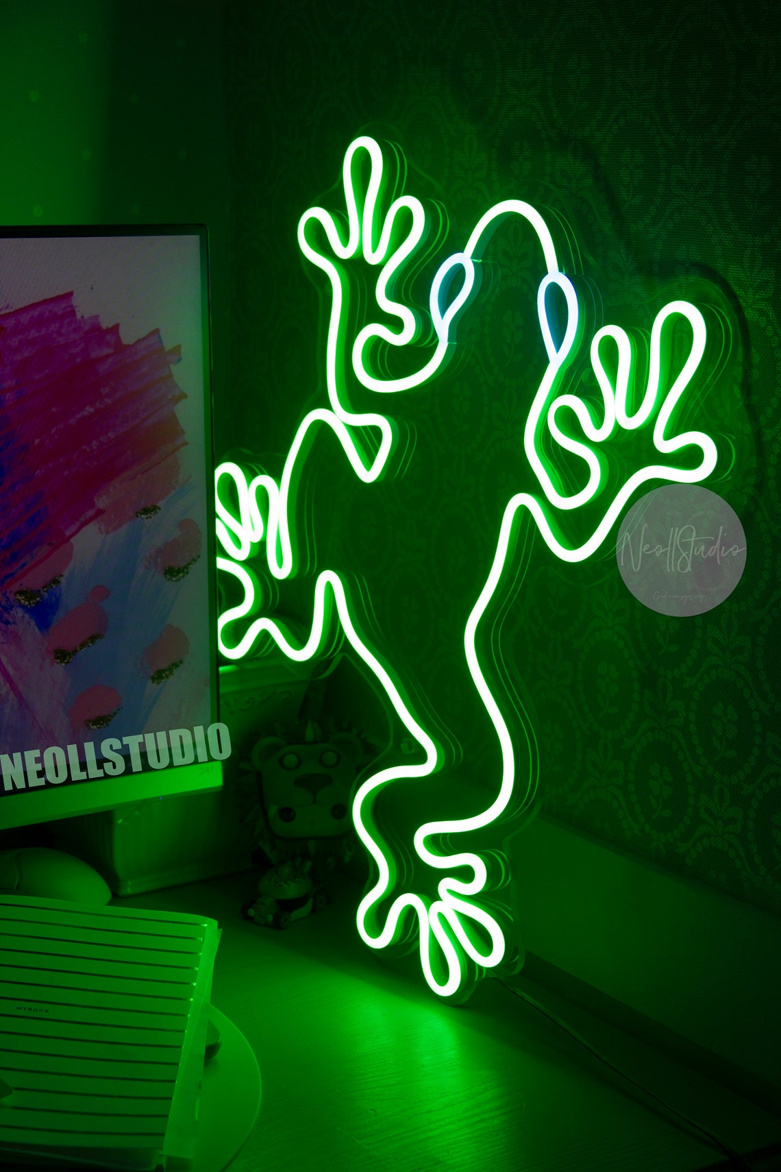TROPICAL FROG LED Neon Sign Custom Neon Neon Light - Etsy