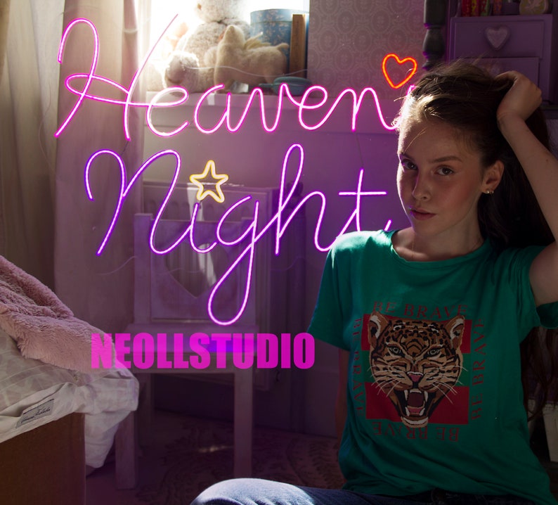 Custom Neon Sign Neon Sign Room Decor Aesthetic Wall | Etsy