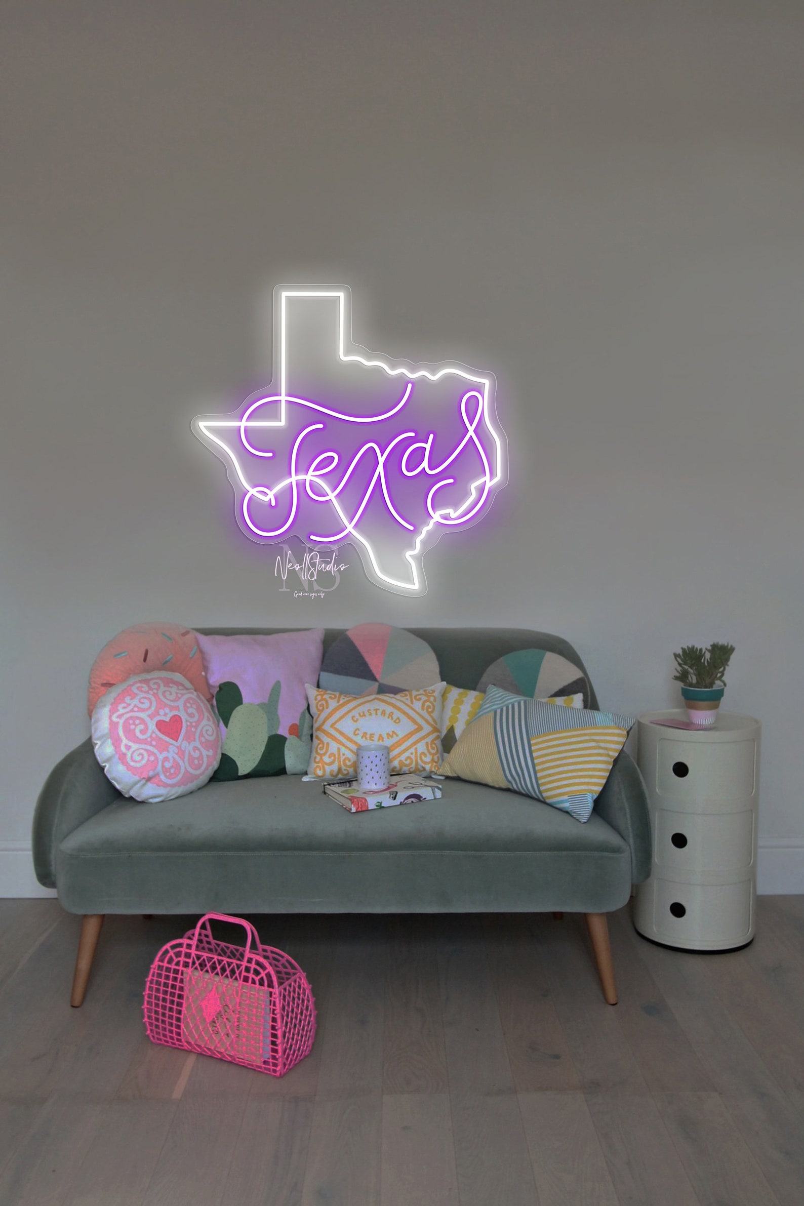 TEXAS - Led Neon Sign, Custom Neon, Neon Light - Etsy