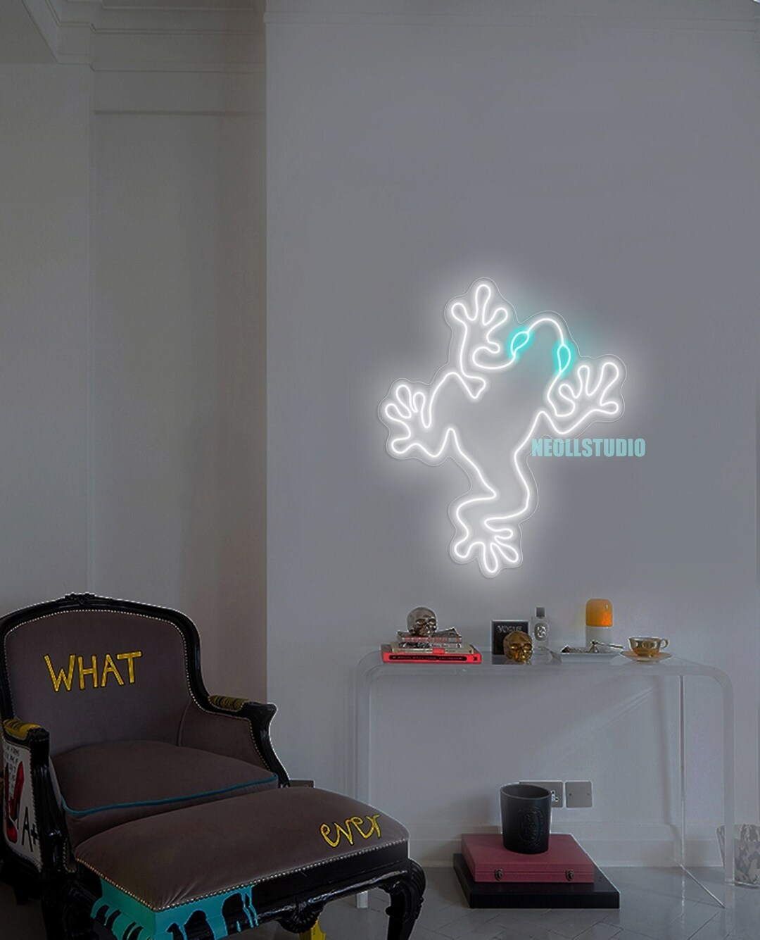 TROPICAL FROG - LED Neon Sign, Custom Neon, Neon Light - Etsy