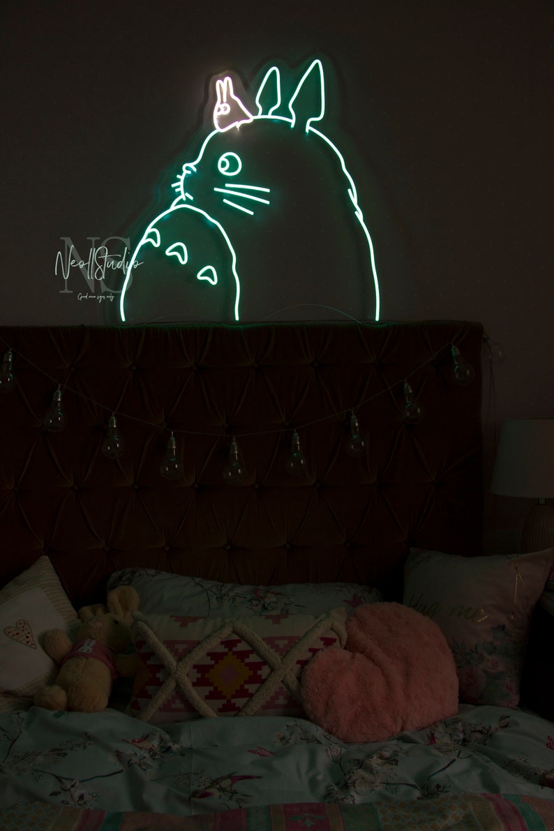 My Neighbor Japanese ANIME Character - LED Neon Sign, Custom Neon, Neon ...