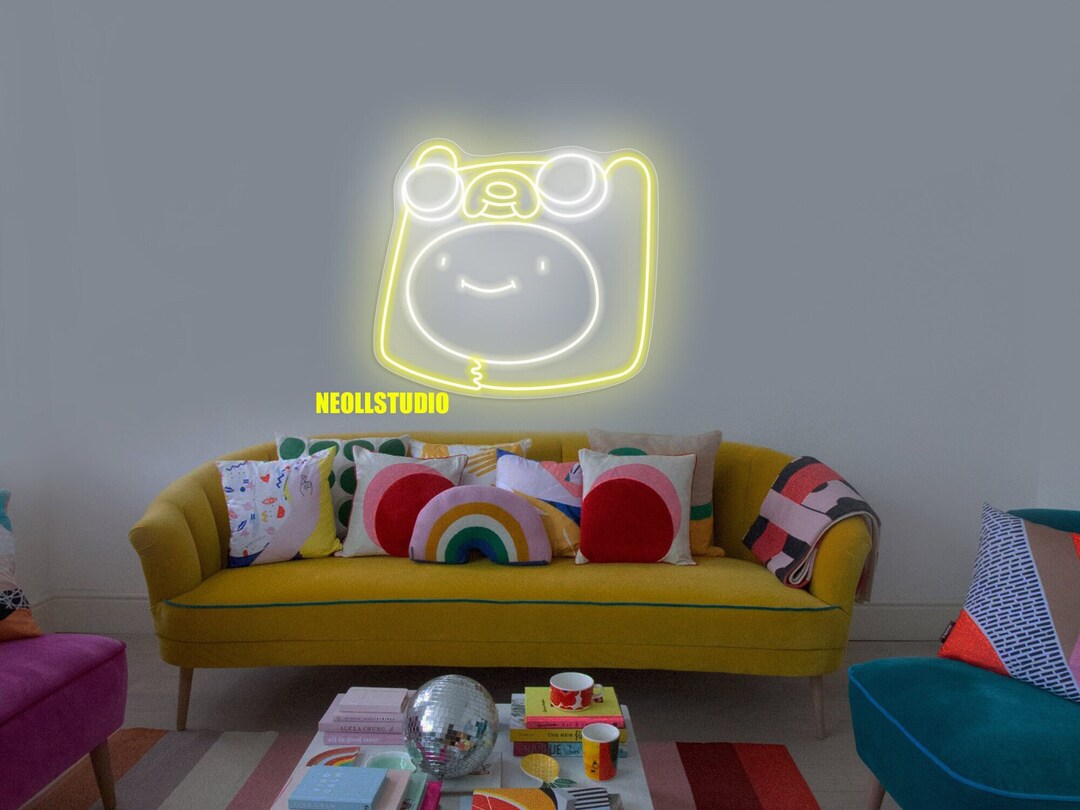 Characters From the Cartoons- Led Neon Sign, Custom Neon, Neon Light - Etsy