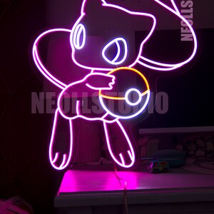 MEW JAPANESE LED Neon Sign, Custom Neon, Neon Light - Etsy