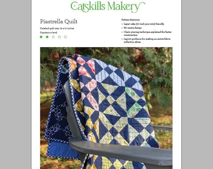 Piastrella Quilt Pattern (using the Old Italian Quilt Block) - Digital ...