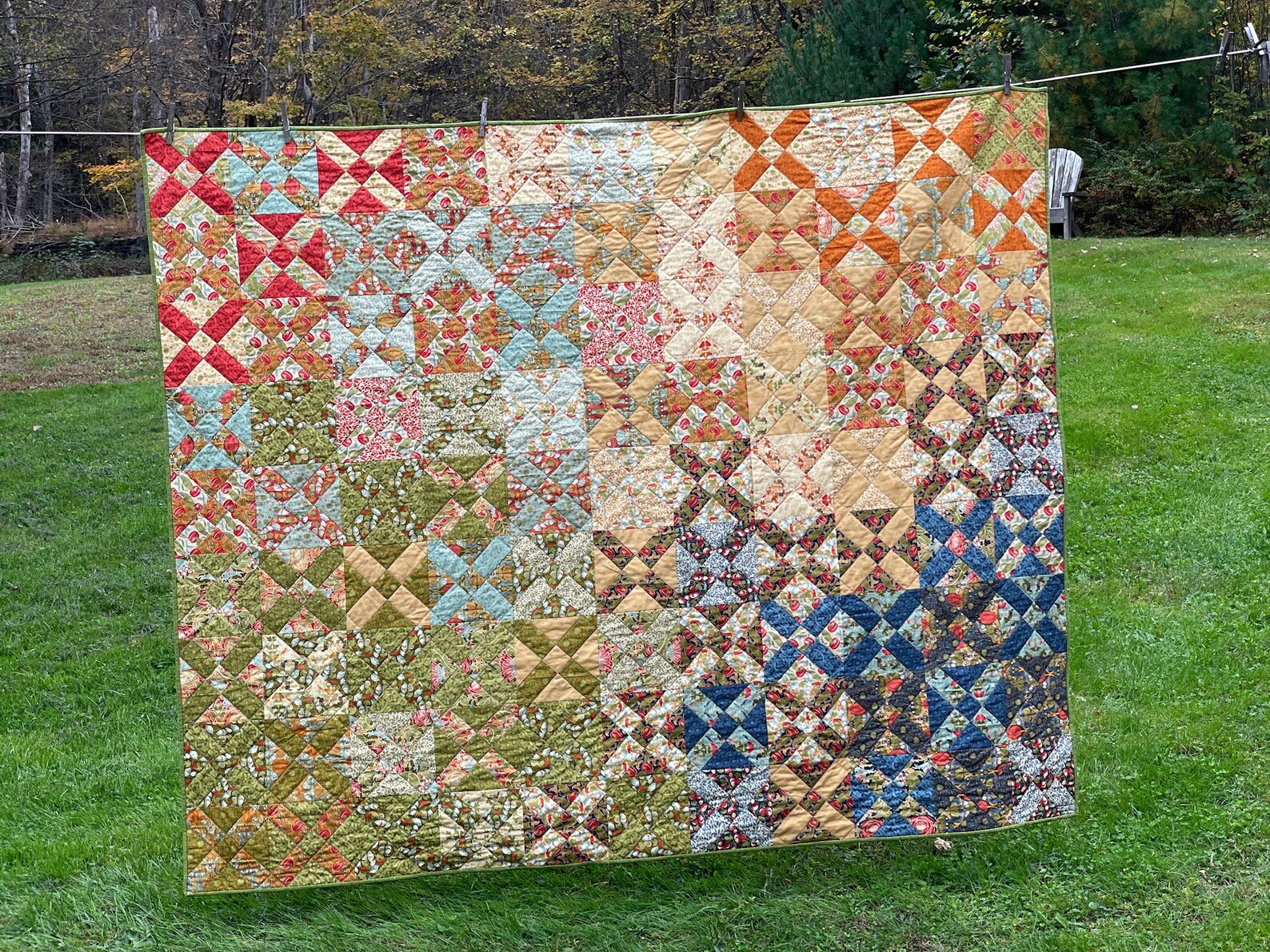 Piastrella Quilt Pattern using the Old Italian Quilt Block - Etsy